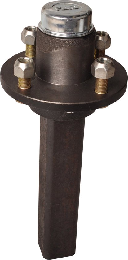 Ongeremde naaf met aseind - 4x100 - aseind 40x200 mm | bol
