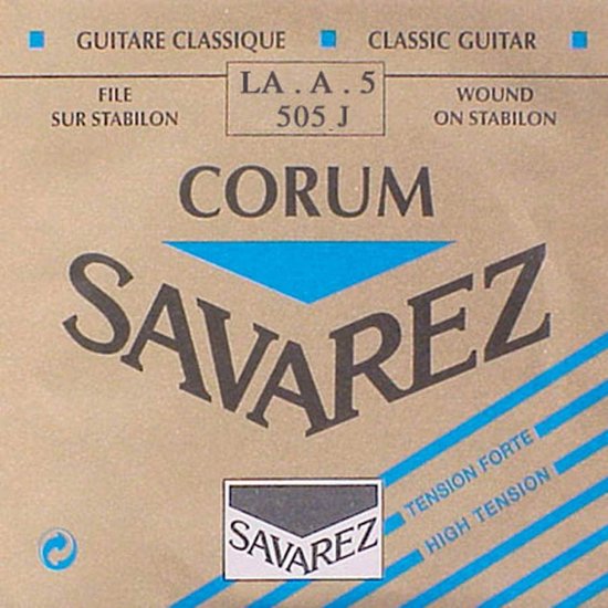 Savarez 505-J A-5 snaar, silverplated wound Corum, from 500-CRJ and 500 ...