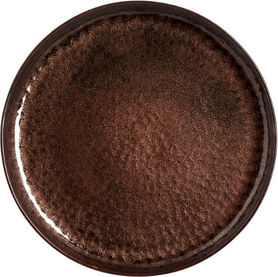 Palmer - Bama Copper - Bord - 2 stuks - ø 27 cm - Koperkleurig ...
