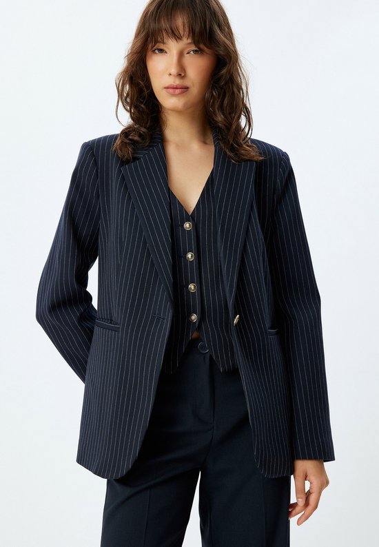 Normaal Dubbele rij knopen Blazer | bol