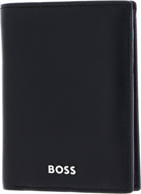 HUGO BOSS Leren Kaarthoes Classic Smooth Card Case Black Zwart | bol