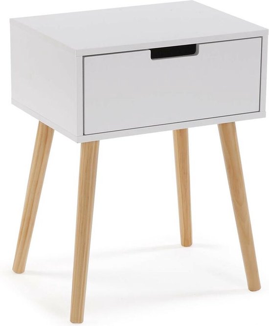 Console Versa Wit 30 x 52 x 40 cm | bol