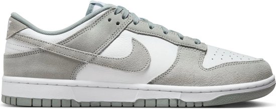 Nike Dunk Low Retro SE - Maat 46 - White Grey Suede - Sneakers Heren | bol