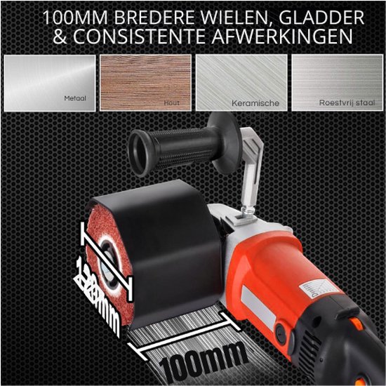 Satijnen Machine - Slijpmachine, Borstelslijper Voor Hout, Metaal ...