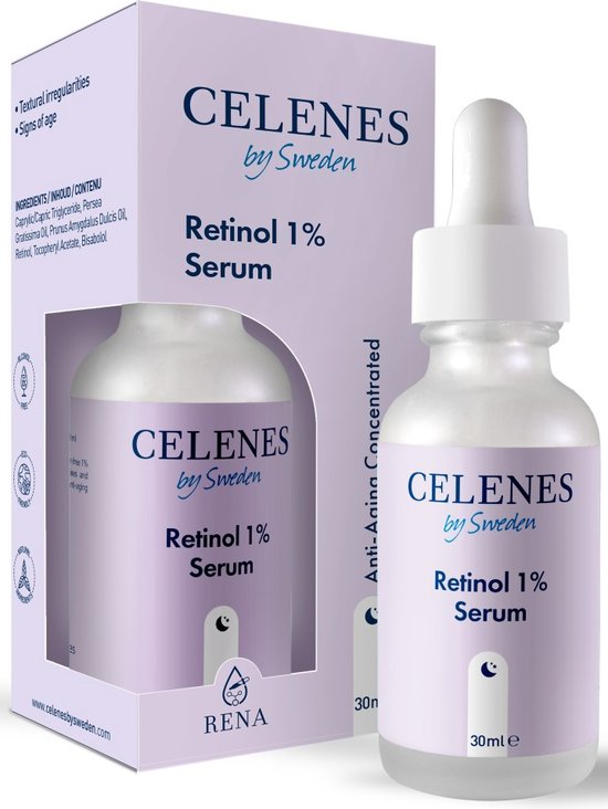 Celenes By Sweden Rena Retinol 1% Serum | bol