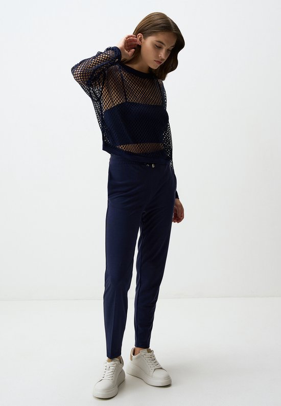 Jimmy Key Rechte Snit Normale Pijp Hoge Taille Jersey Broek | bol