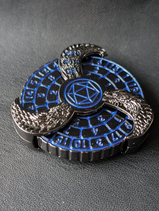 Spin to Win Blue - DnD Dice Spinner DnD Dice - Dungeons & Dragons ...