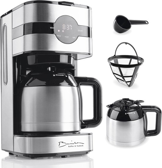 Barista filterkoffiemachine Touch Iso met vacuümkan, LED-touchdisplay ...