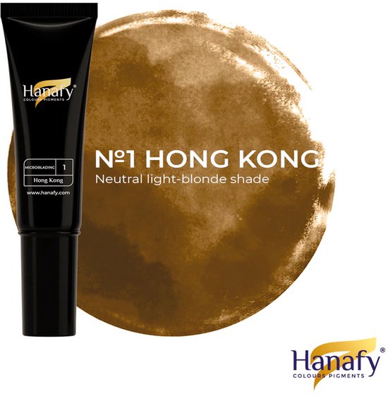 Hanafy Microblading No1 Hong Kong 10 ml – Brow Pigment | bol