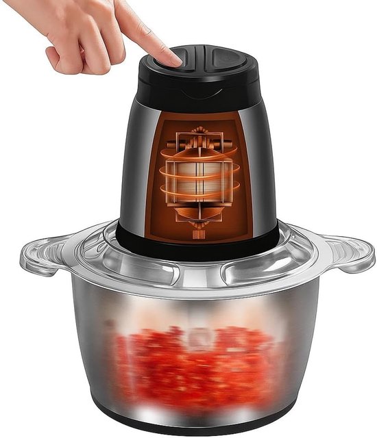Elektrische Vleesmolen - Multimincer Keukenmachine - Snel Ingrediënten ...