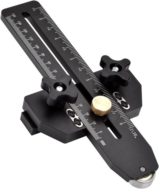 Freesmal Geleider voor Tafelzaag - Aluminium, 3/8 x 3/4 inch ...