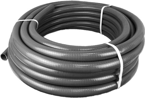 Flexibele PVC Slang 40mm - 20 Meter | Zwembad en Vijverslang | Sterk en ...