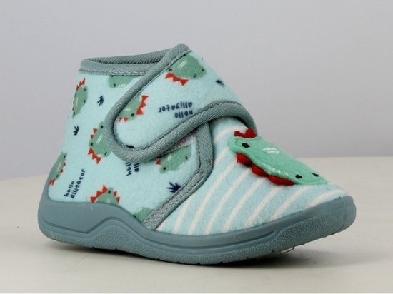 Jongens en meisjes baby / peuter / kleuter dino dieren pantoffels ...