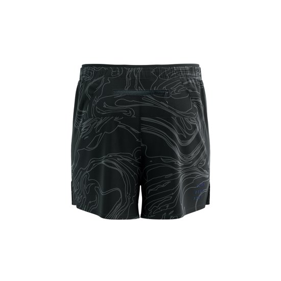 Performance Short M Aurora - Black/Aurora | bol