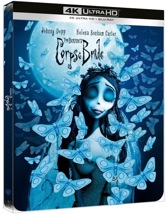 Corpse Bride (4K Ultra HD Blu-ray) (Steelbook), Johnny Depp | Dvd's | bol