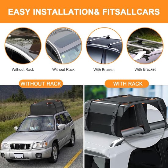 Lexium Dak Koffer - Koffer voor op Auto Dak - Auto Dakkoffer | bol