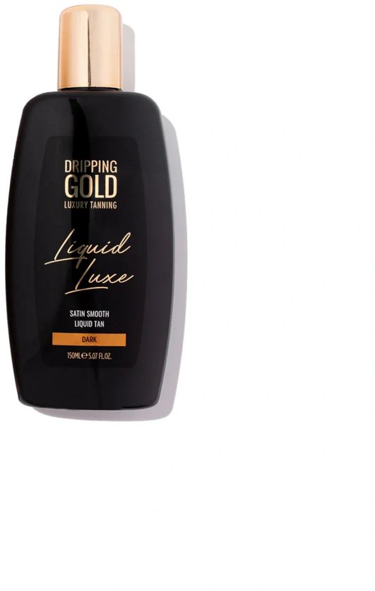 Dripping Gold | Liquid Luxe Tan Dark - 150ml - Vegan | bol