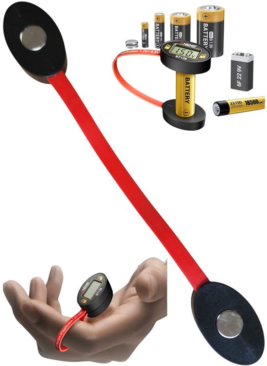Han‑Bar® Digitale Batterijtester – Universele Capaciteitstester - LCD ...