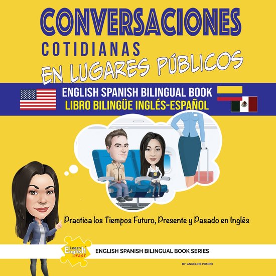Conversaciones Cotidianas En Lugares Públicos Libro Bilingüe Inglés ...
