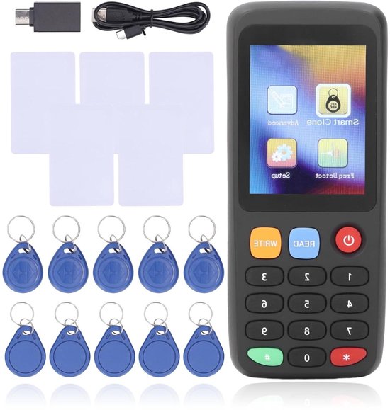 Allecto plus - Handheld RFID-lezer voor USB, duplicator voor RFID-kaart ...