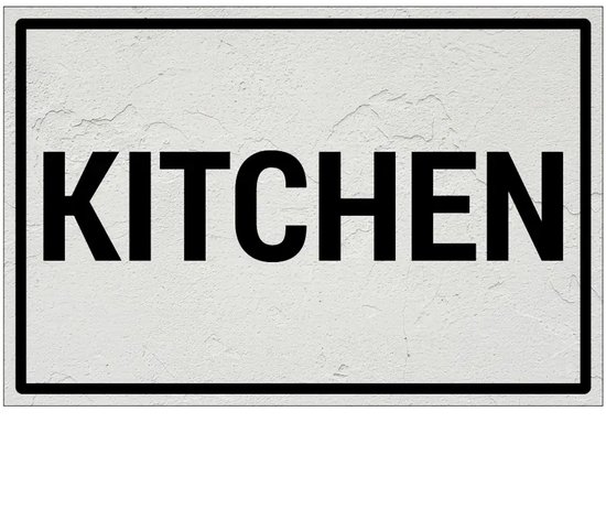 Kitchen bord - Sign Again - 18 x 12 cm | bol
