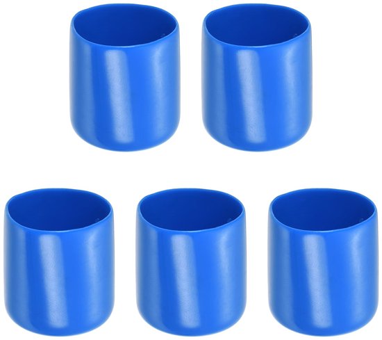 5 Pack Threaded Protector Cover Rubber End Caps, [for Screw, Bolt, Rod End Cap] - 1"... | bol