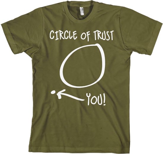 Hybris Circle Of Trust T-Shirt Olive-XL | bol