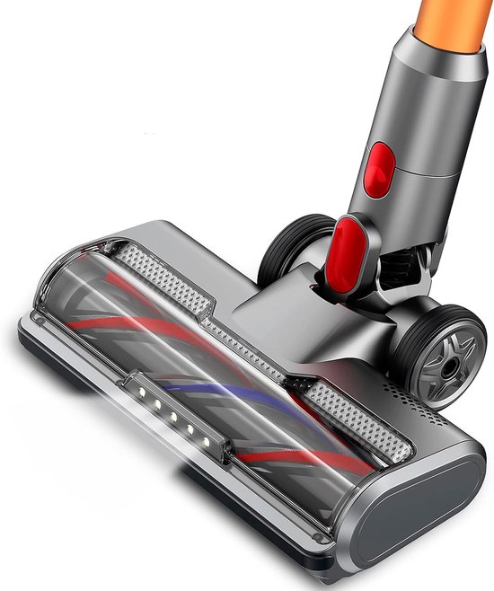 LED-verlichtte Motoriseerde Turbo Borstel Geschikt voor Dyson V7 V8 V10 V11 V15,... | bol