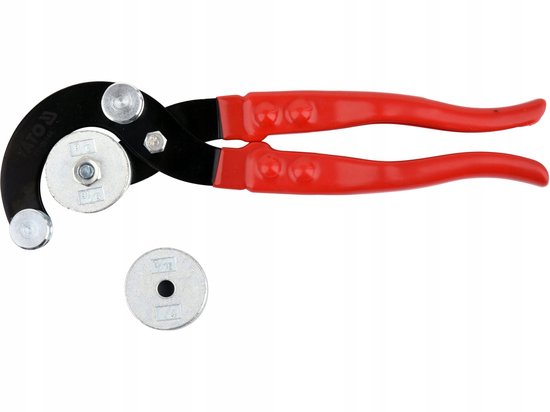 Yato remleidingbuiger 4,75-10mm, 255mm, PVC handgreep, zwart | bol