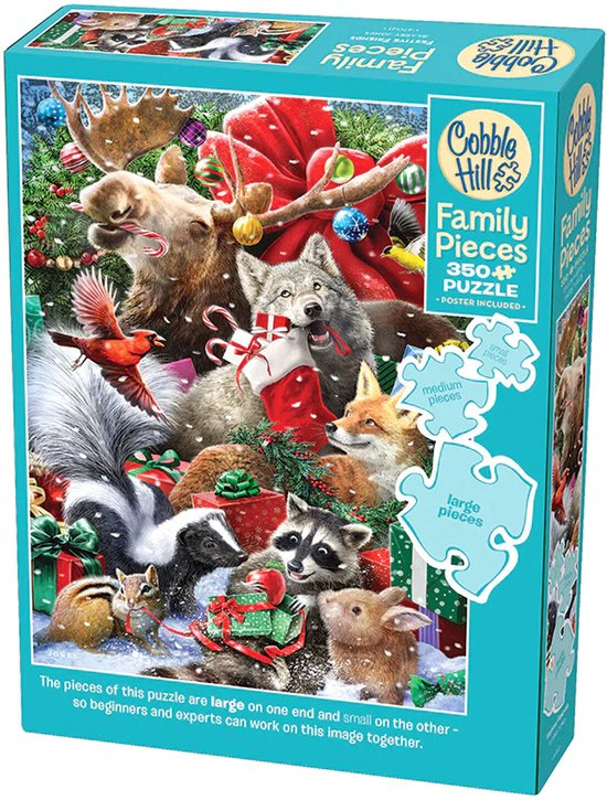 Puzzle 350 Świąteczna atmosfera G3 - Puzzle 350 Ambiance de Noël G3 | bol