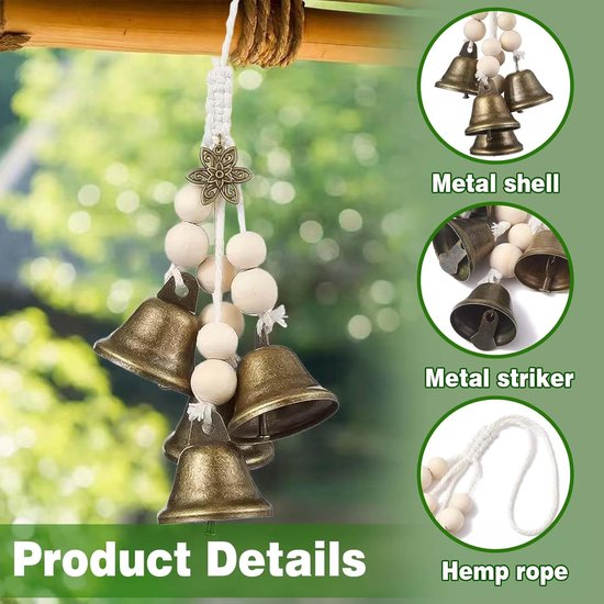 Metal Wind Chime - Magic and Mystical Protection Door Wind Chime for ...