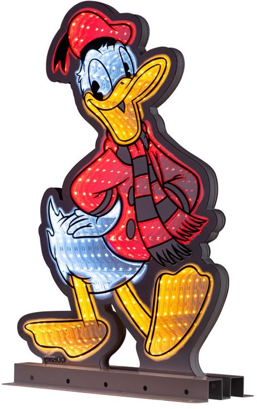 Disney - kunststof infinity light - disney donald duck 40cm multi | bol