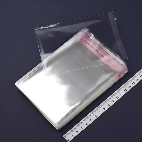 Allecto plus - Hersluitbare Plastic Zakjes 8 x 16 cm - 100 Stuks ...