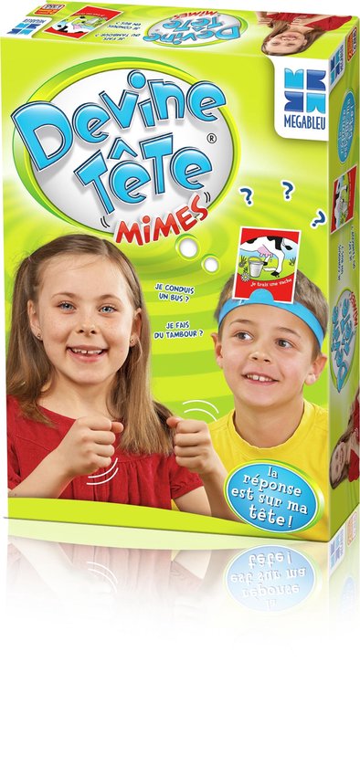 MEGABLEU Devine Tête Mimes Board game Deduction | bol.com