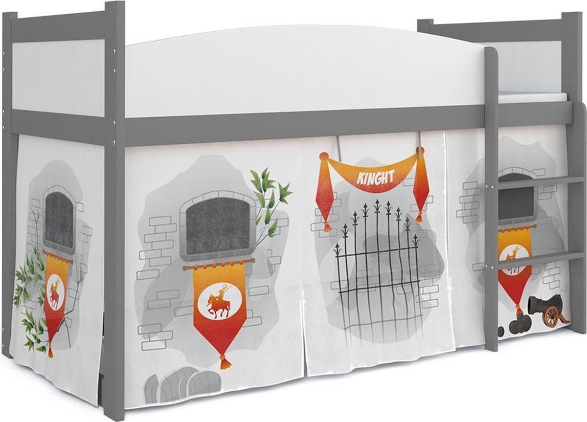 Hoogslaper kind 180x80cm ridder | bol.com