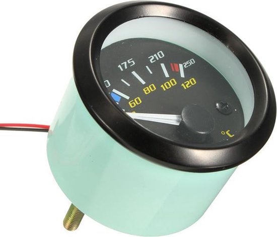 Auto Water Temperatuurmeter 2 Inch voor 12 Volt System Universal | bol