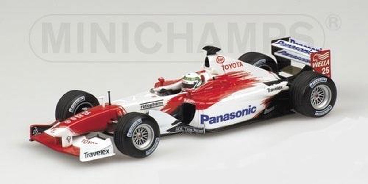 Formule 1 Toyota Racing TF102 #25 A. McNish - 1:43 - Minichamps | bol