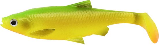 Savage Gear - 3D LB Roach Paddletail | Firetiger | 7.5cm | 5g | 4 Stuks - Fire Tiger | bol