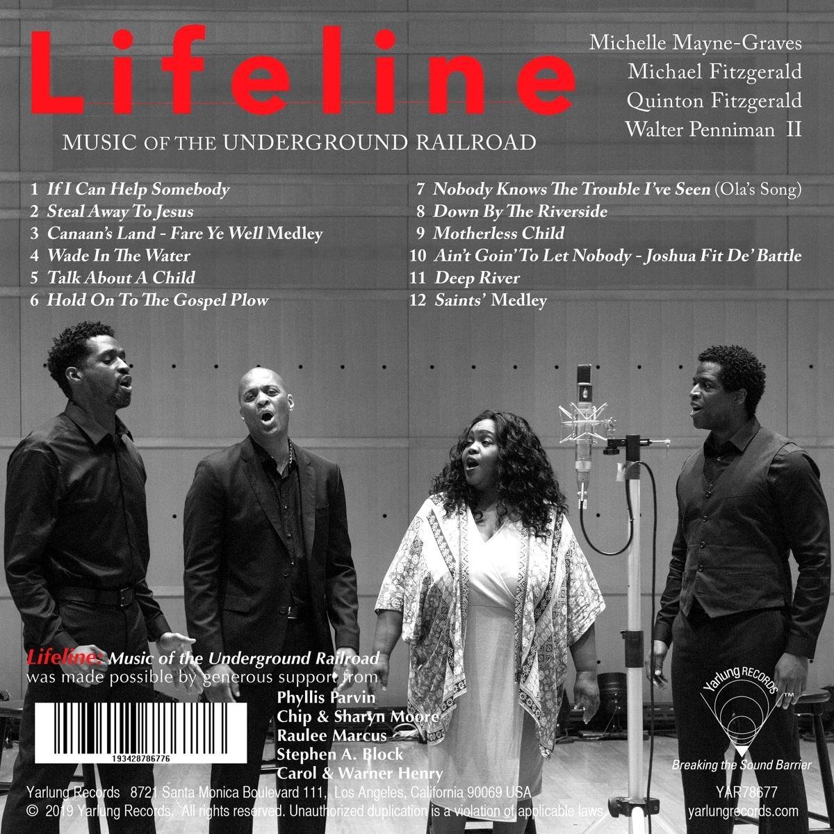 Lifeline Quartet - Music Of The Underground Railroad (CD), Lifeline ...