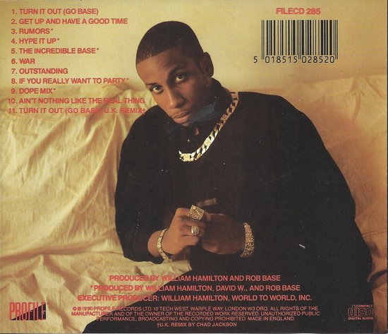 Rob Base - The Incredible Base, Rob Base | CD (album) | Muziek | bol.com