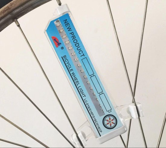 2 stuks Multi Spaak Licht LED Fietswiel - Spaakverlichting ...