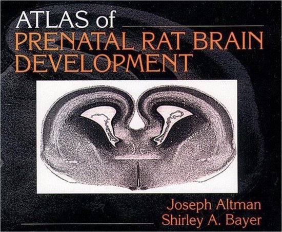 Atlas of Prenatal Rat Brain Development | 9780849389931 | Joseph Altman ...