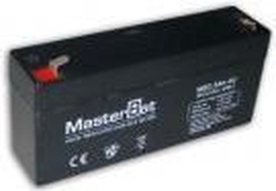 MasterBat loodaccu 6V 3.3Ah | bol.com