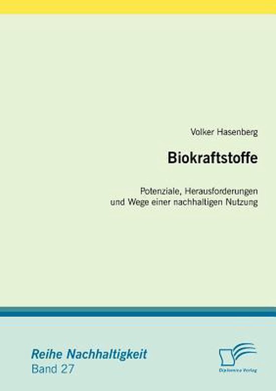 Biokraftstoffe | 9783836680486 | Volker Hasenberg | Boeken | bol.com
