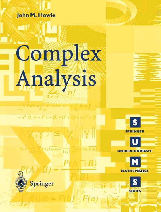 Springer Undergraduate Mathematics Series - Complex Analysis (ebook), Howie |... | bol