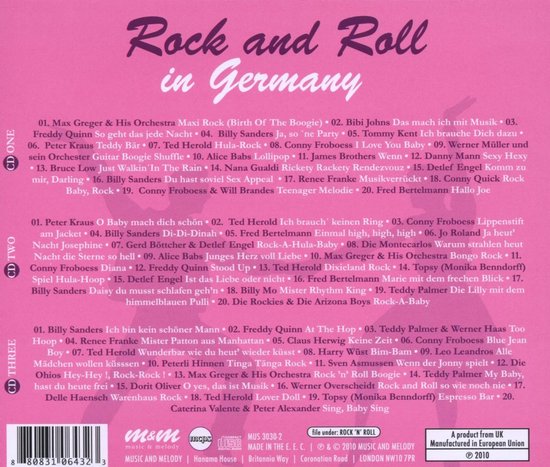 Rock And Roll In Germany, V/a | CD (album) | Muziek | bol.com