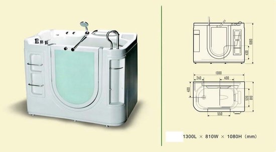 Sanspa USA Instapbad Inloopbad | bol