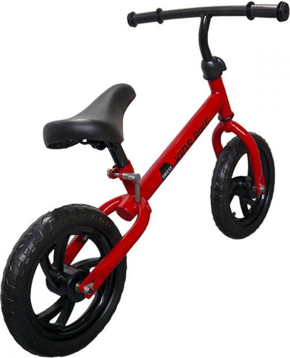 SWASS Kids Bike Loopfiets - Rood | bol.com