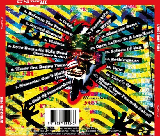 Living Colour - Pride (cd), Living Colour | CD (album) | Muziek | bol