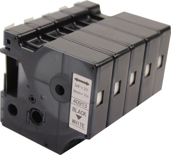 KATRIZ® huismerk label tape voor Dymo 40913 | LabelManager PNP ...